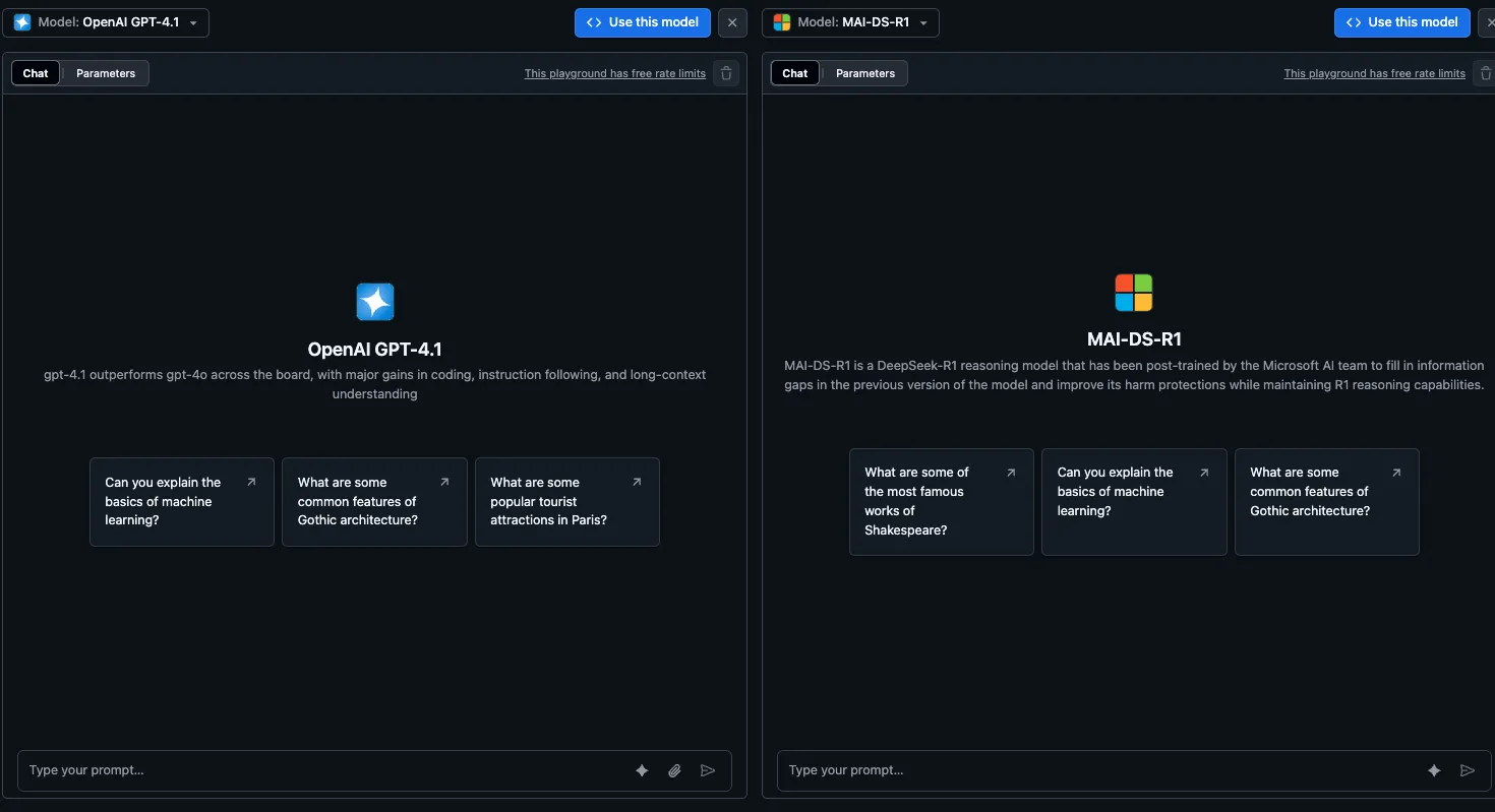 GitHub Modelsとは？AI開発・モデル選定の使い方・特徴をご紹介 | AI総合研究所 | AI総合研究所