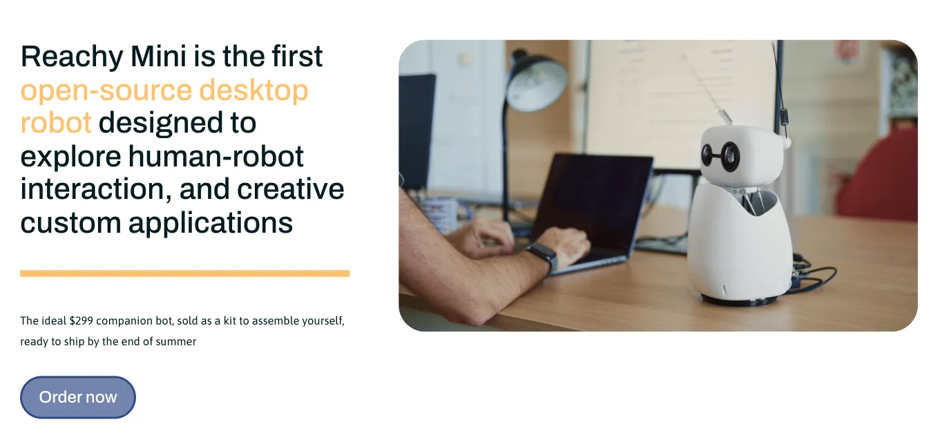 【Pollen Robotics】Reachy Miniとは？機能・仕様・プログラミング方法を解説 | AI総合研究所 | AI総合研究所